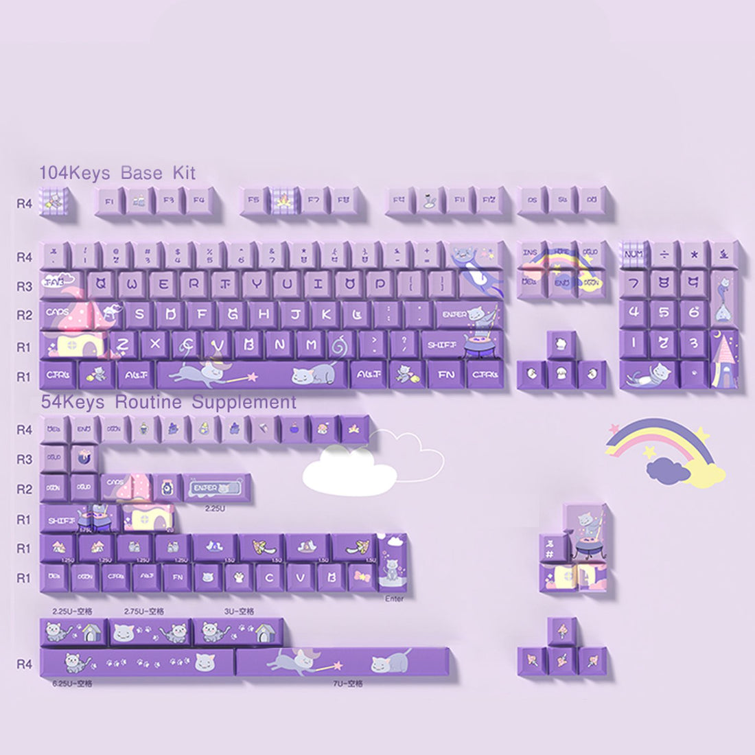 Keycaps - Magic – Mellow Keyboards