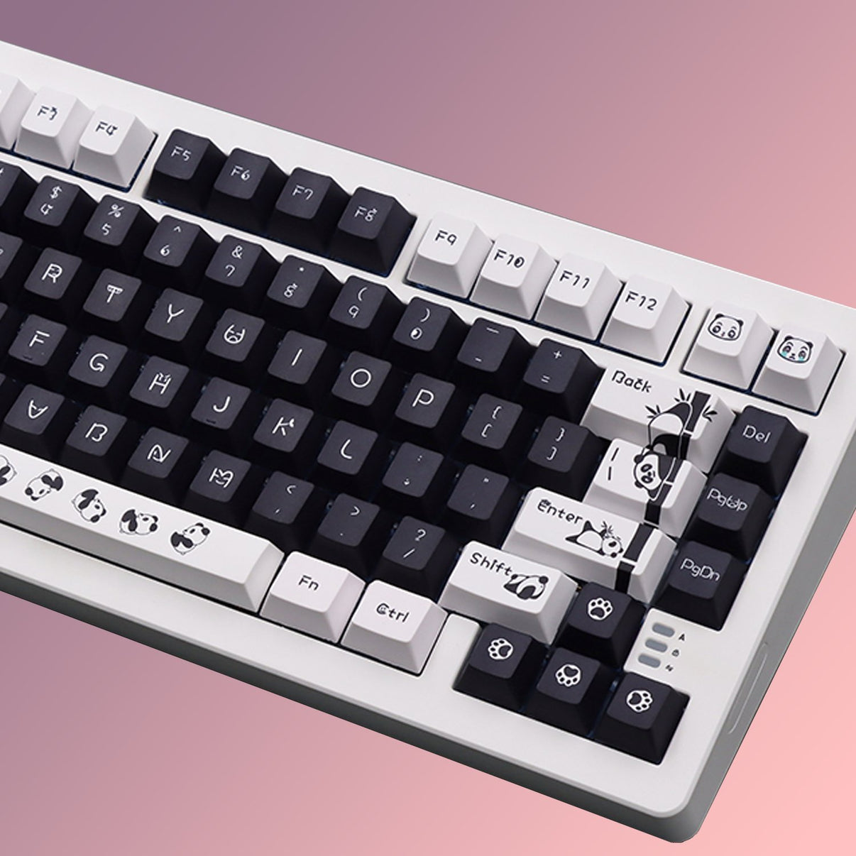 Keycaps - Panda – Mellow Keyboards